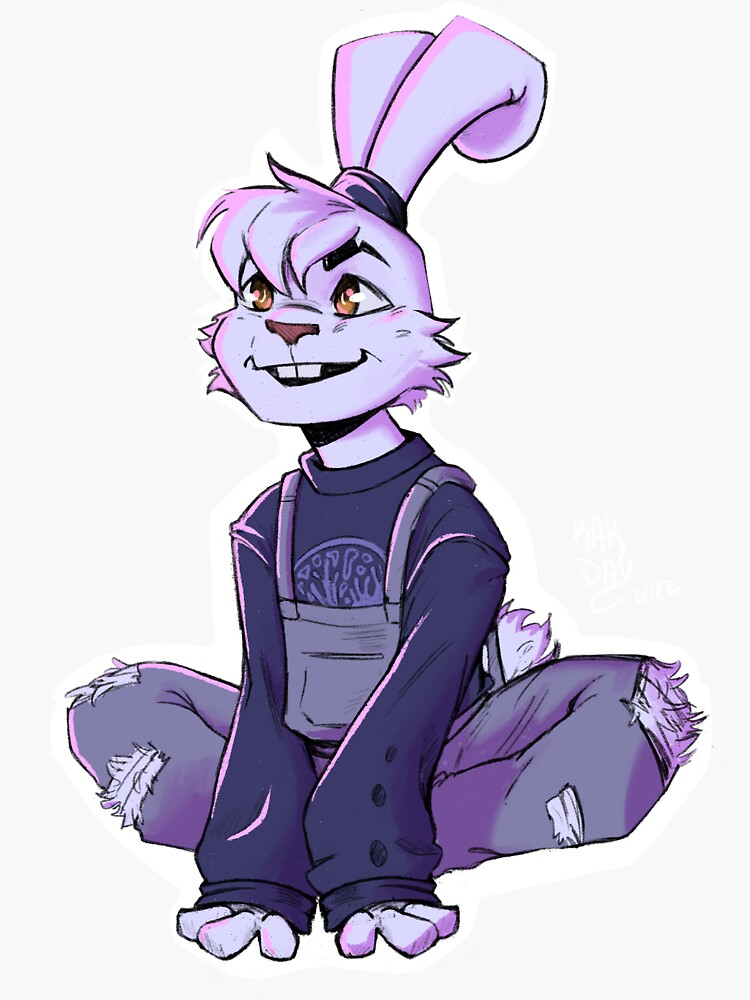 "Yuichi Usagi, Sweater Outfit V.1 [Samurai Rabbit]" Sticker for Sale by ...