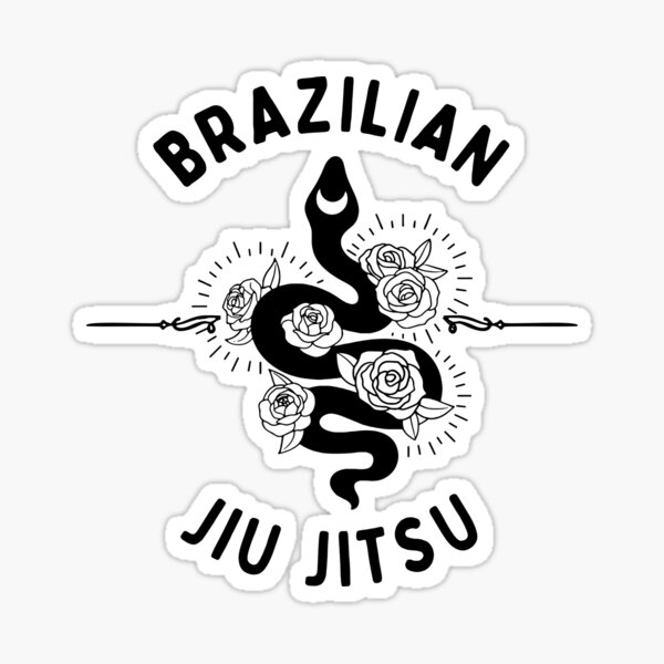 "Snake/Roses | BJJ | Brazilian Jiu Jitsu " Sticker for Sale by ...