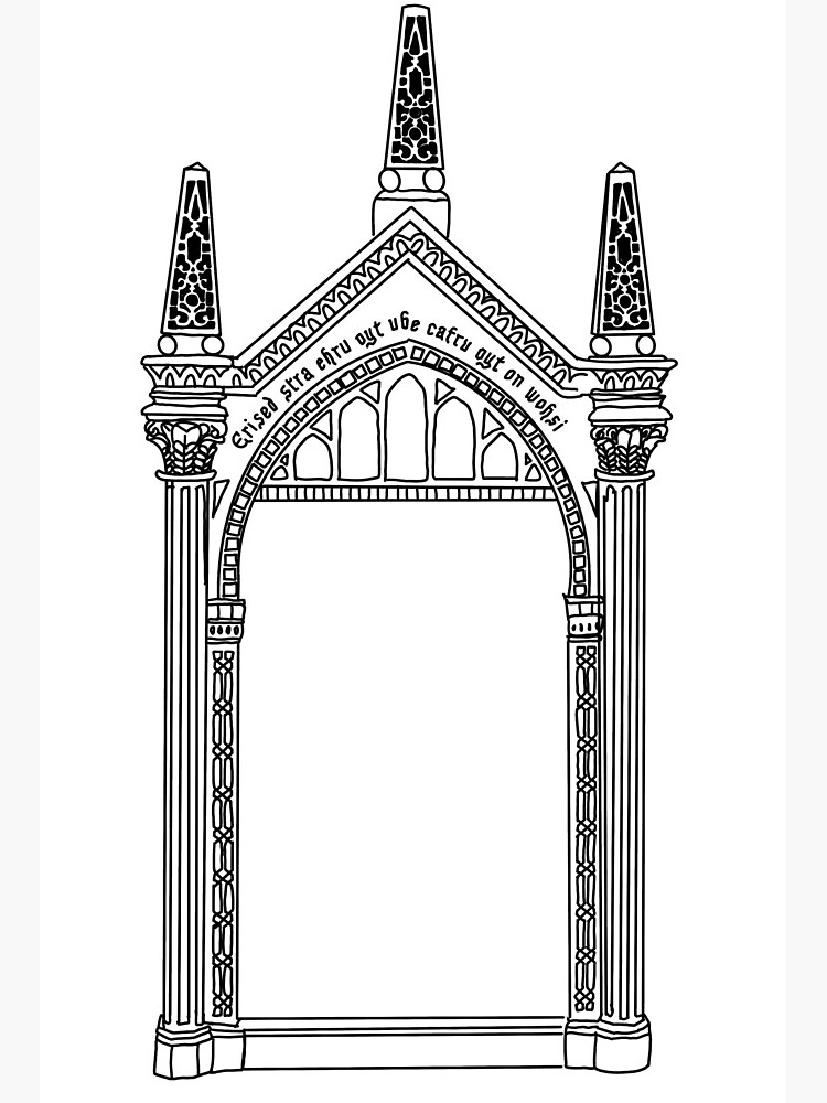 "Mirror of Erised" Art Board Print for Sale by SarahACDesigns | Redbubble