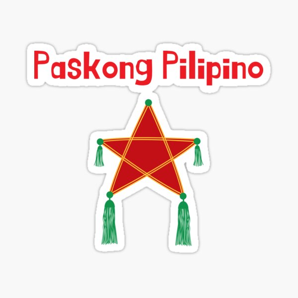 "PASKONG PILIPINO" Sticker for Sale by ThePinkProject | Redbubble