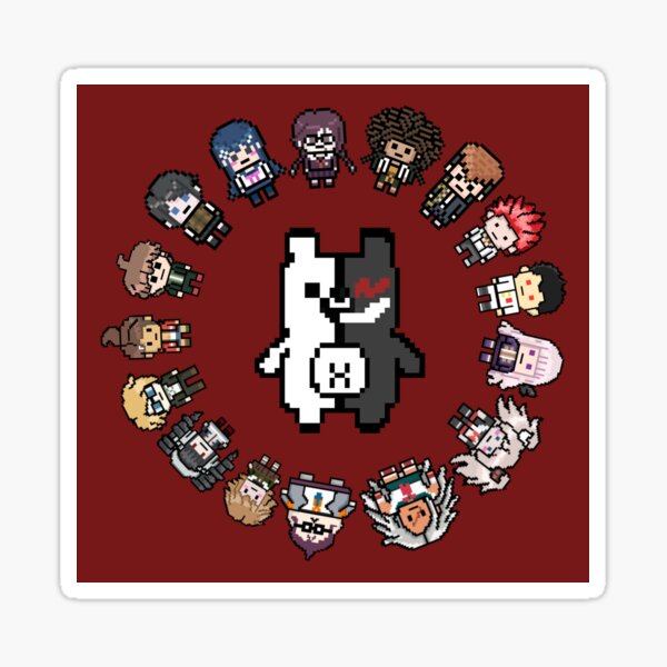 "Danganronpa Trigger happy havoc " Sticker for Sale by Something-Artz ...