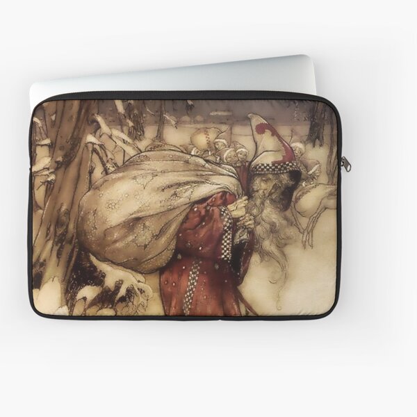 Santa Claus” by Arthur Rackham" Laptop Sleeve for Sale by PatricianneK ...