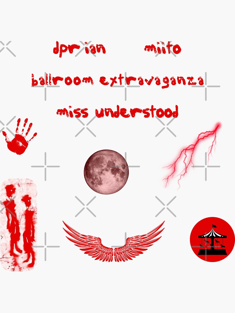 "DPR IAN MIITO Moodswings in to Order Sticker Pack" Sticker for Sale by ...