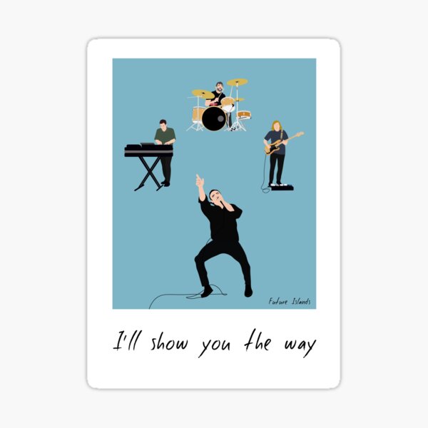 "Future Islands Sam Herring dancing - Aladdin" Sticker for Sale by ...