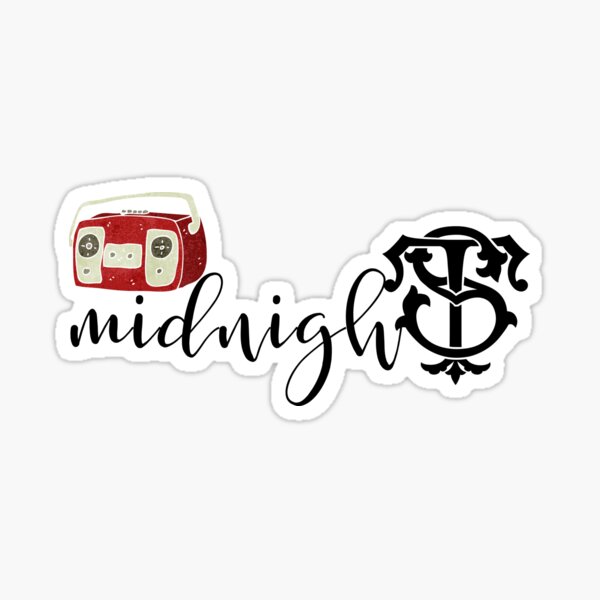 "Midnight" Sticker for Sale by no8design | Redbubble