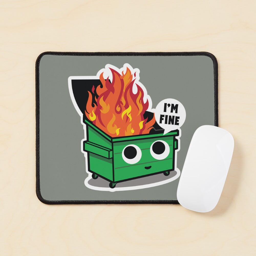 "Cute Dumpster Fire" Poster for Sale by pufahl | Redbubble