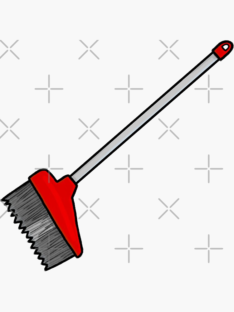 "Modern Witches Broom" Sticker for Sale by stickerbyginger | Redbubble