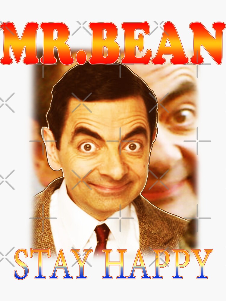 "Mr. Bean" Sticker for Sale by QualityArtist | Redbubble
