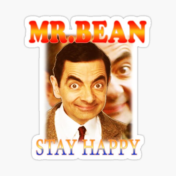 "Mr. Bean" Sticker for Sale by QualityArtist | Redbubble