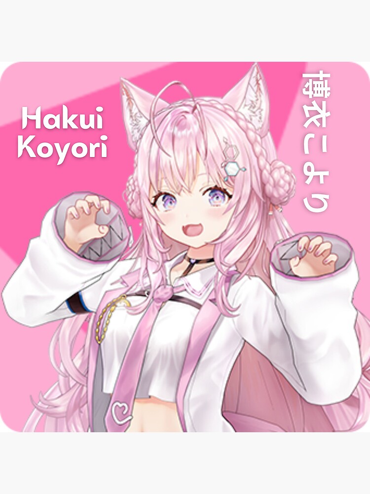 "Hakui Koyori Hololive Virtual Youtuber 博衣こより Vtuber holoX" Photographic Print for Sale by ...