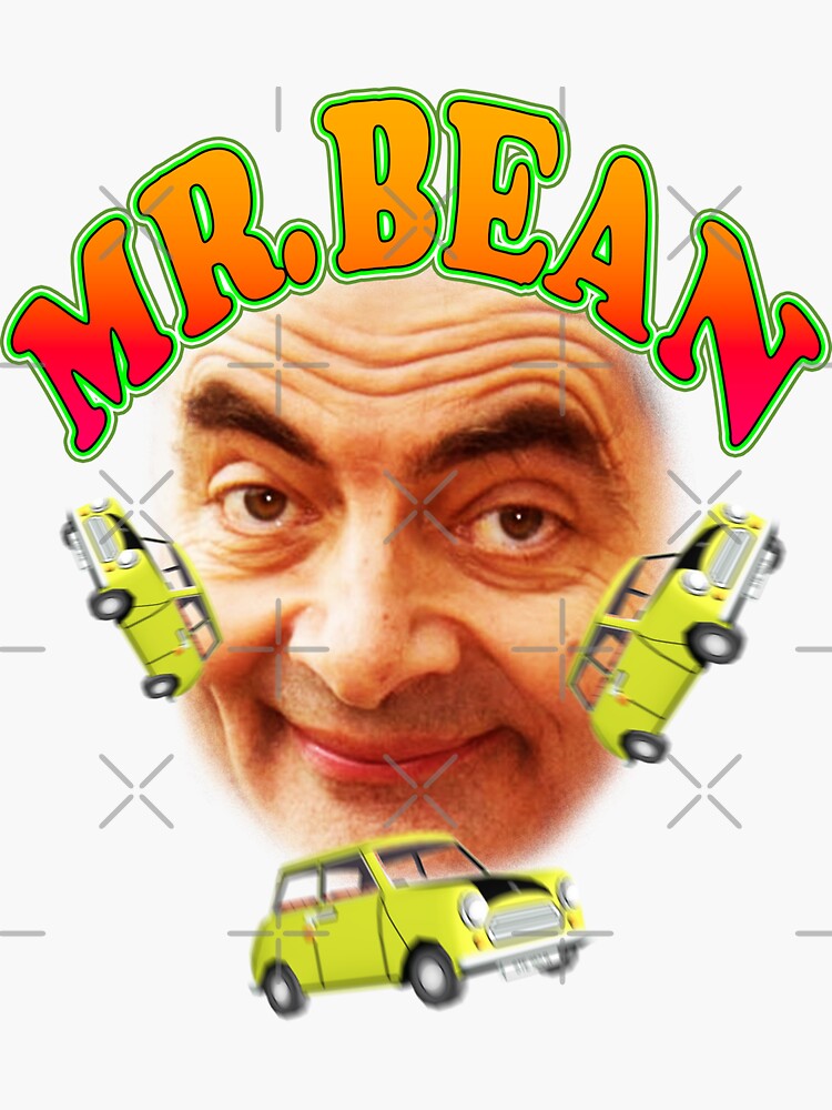 "Mr. Bean" Sticker for Sale by QualityArtist | Redbubble