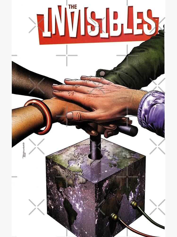 Póster «los invisibles,invisibles,grant morrison,cómic,vértigo ...