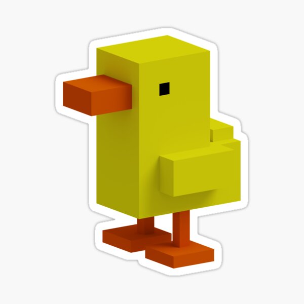 "Duck" Sticker for Sale by makemeavoxel | Redbubble