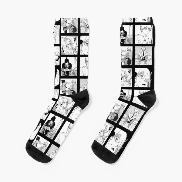 " Chainsaw Man Aki Hayakawa Chainsaw Man Pack 32" Socks for Sale by ...