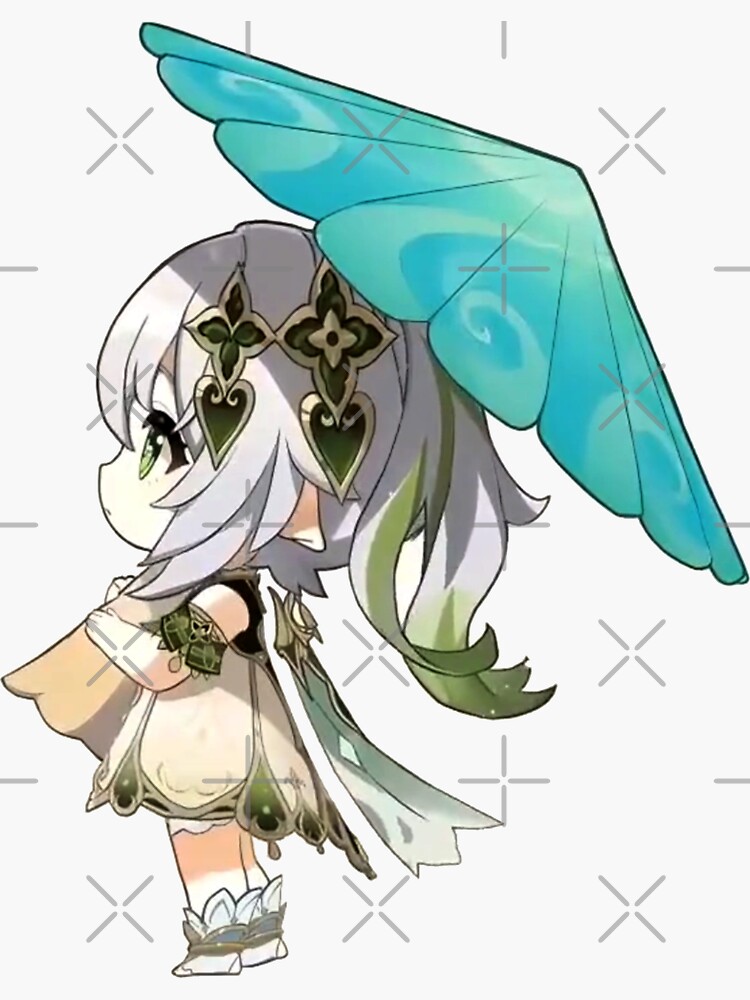 "Chibi Nahida - Genshin Impact" Sticker von persephonexx | Redbubble