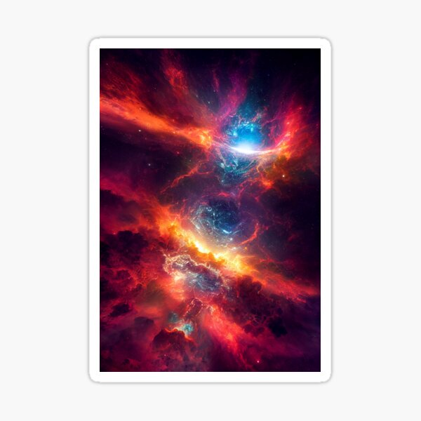 "The Multiverse" Sticker for Sale by EzraRogers | Redbubble