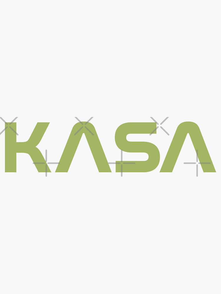 "KASA - Kerbal Aeronautics and Space Administration" Sticker for Sale ...