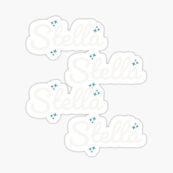 "Stella name" Sticker for Sale by ALAEEDDINEBHM | Redbubble