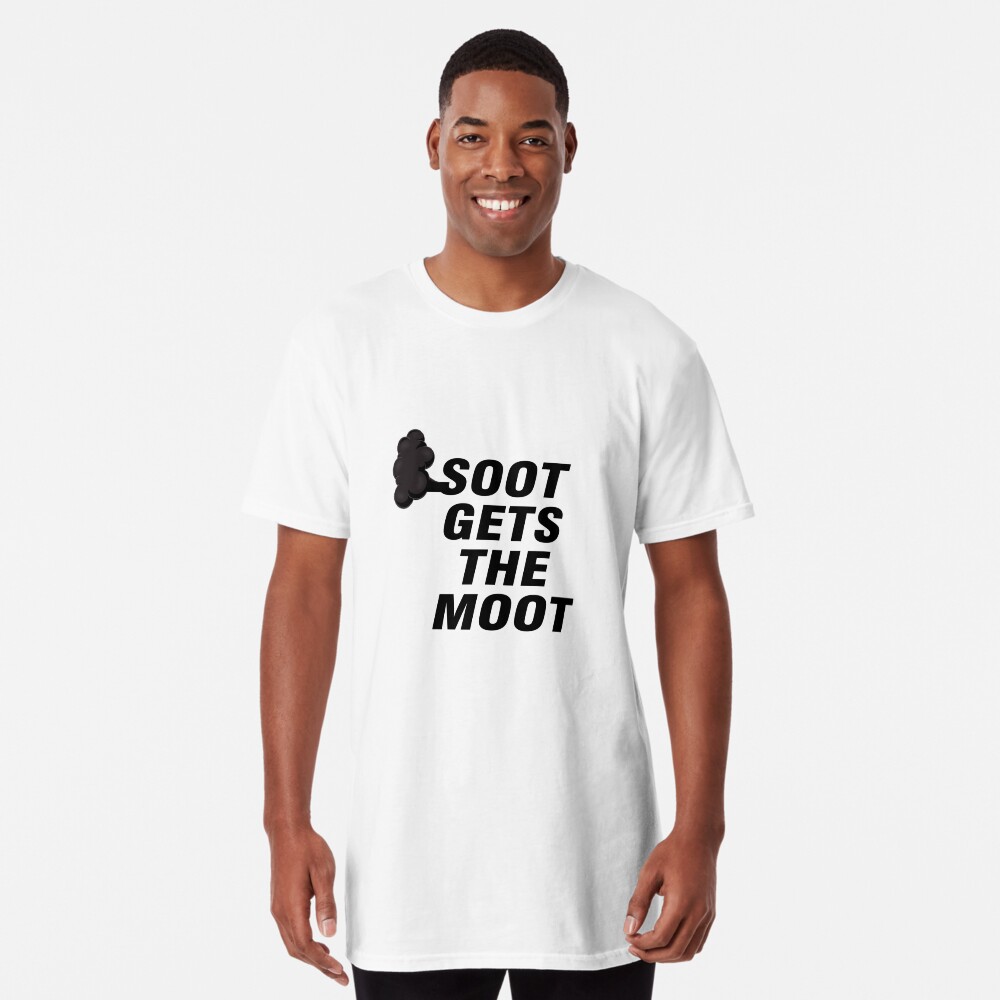 "Soot gets the moot" Sticker for Sale by CustomShirts | Redbubble