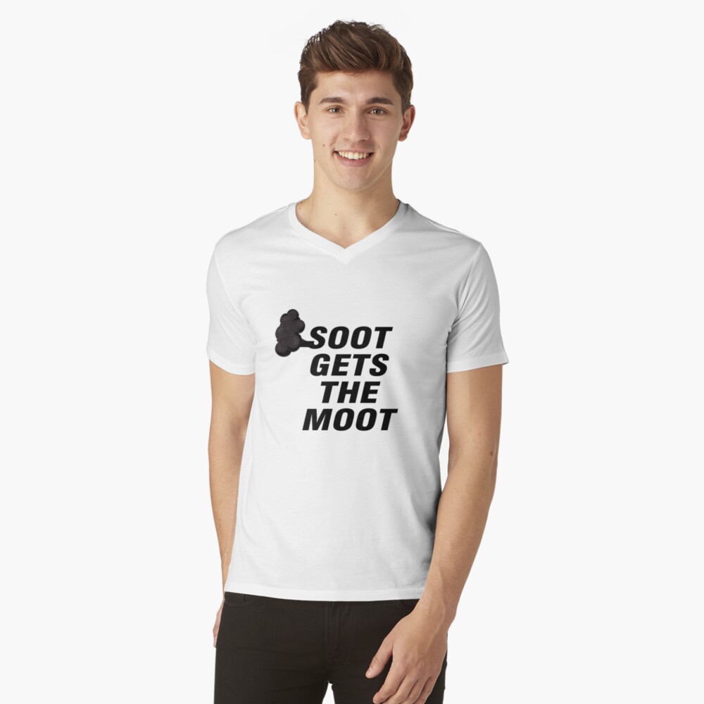 "Soot gets the moot" Sticker for Sale by CustomShirts | Redbubble