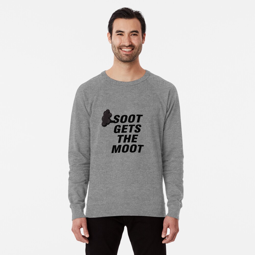 "Soot gets the moot" Sticker for Sale by CustomShirts | Redbubble