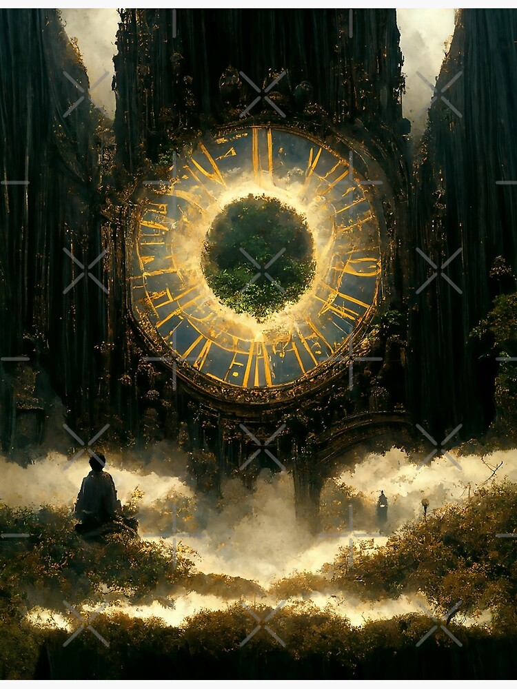 "The Eternal Clock" Poster for Sale by TheHouseMaster | Redbubble