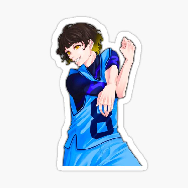 "Bachira" Sticker for Sale by SatourHM | Redbubble