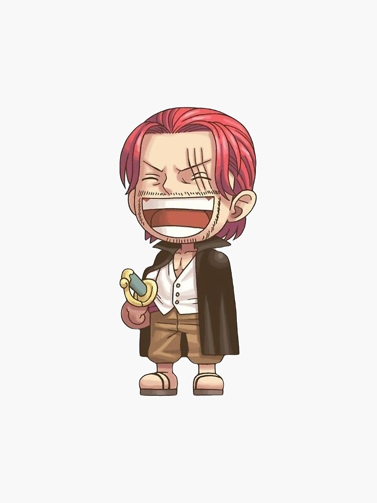 "Shanks Sticker" Sticker for Sale by Enterna | Redbubble