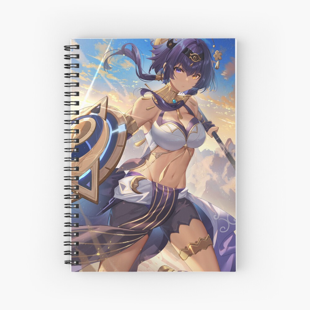 "The Guardian Candace Genshin Impact" Spiral Notebook for Sale by genshinwaifus | Redbubble