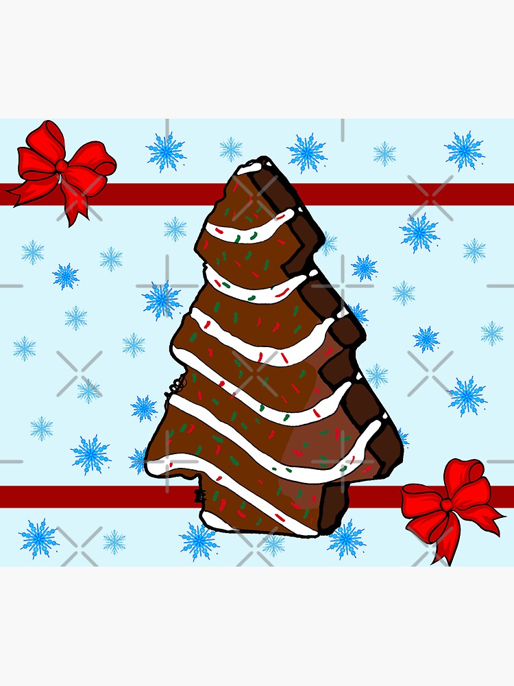 "Little Debbie cakes" Sticker for Sale by EnviousObjects2 | Redbubble