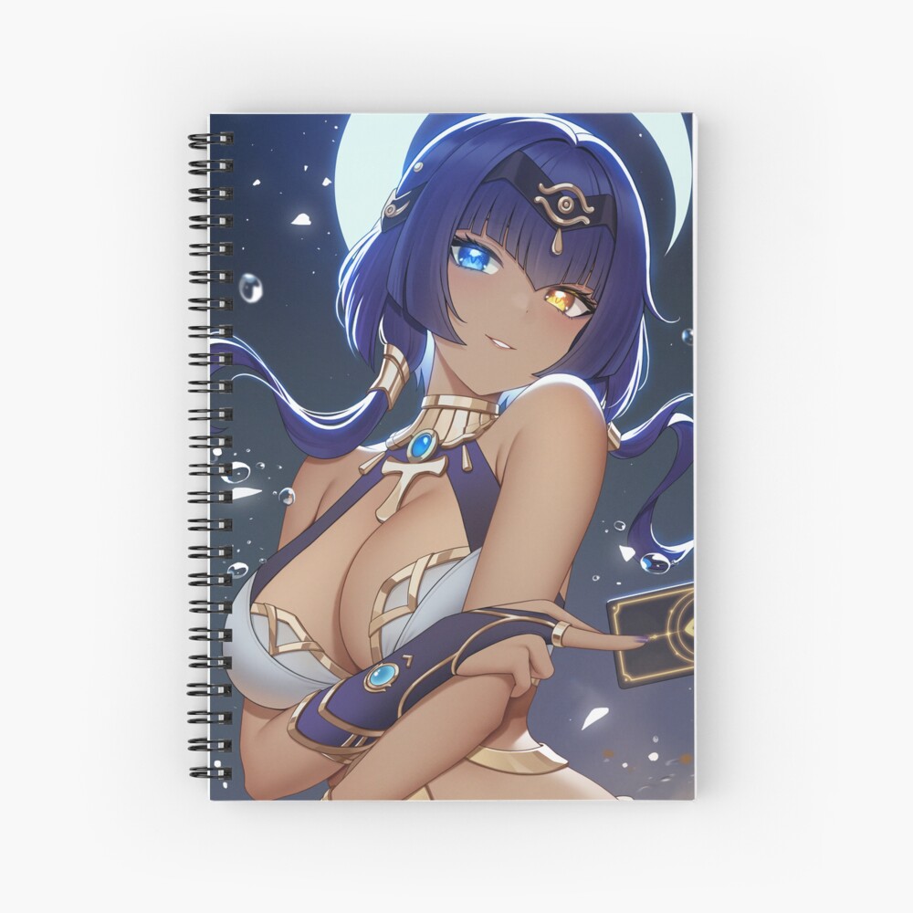 "Egyptian Girl Candace Genshin Impact" Spiral Notebook for Sale by genshinwaifus | Redbubble