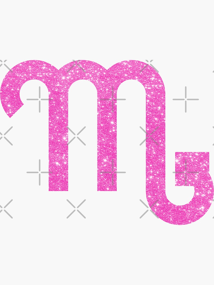 "scorpio pink" Sticker for Sale by venusbyliv | Redbubble