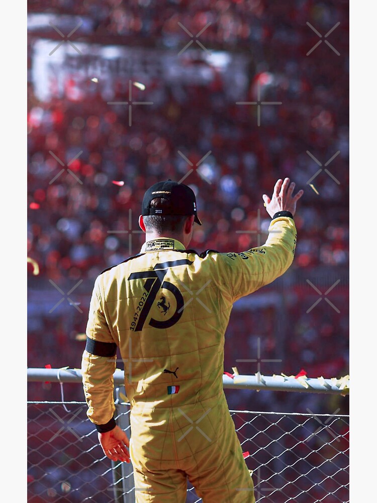 "Charles Leclerc celebrating his podium at Monza - Formula One Team ...