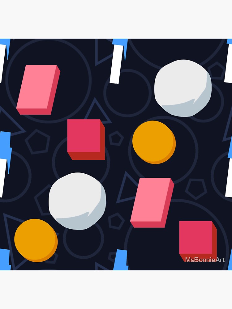 "Bfdi Pattern" Sticker for Sale by MsBonnie | Redbubble