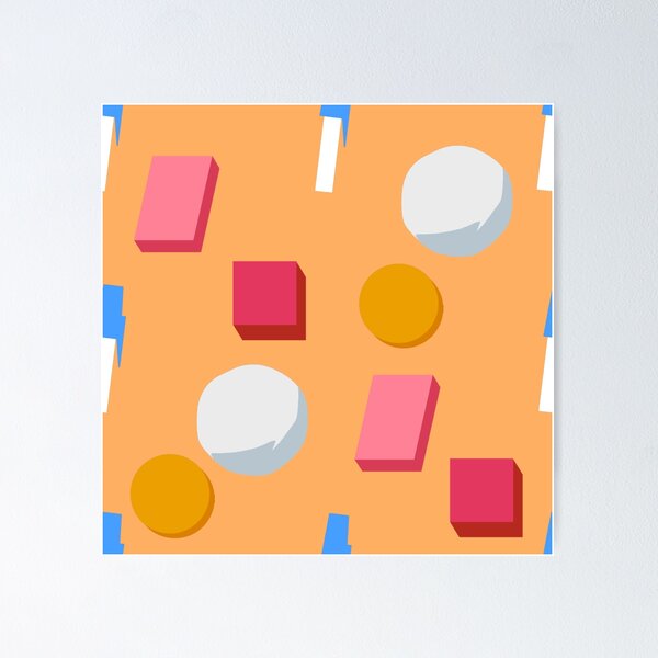 "Bfdi Pattern (No Background)" Poster for Sale by MsBonnie | Redbubble