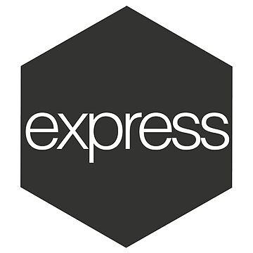 "Express JS Sticker" Sticker for Sale by blakethedead | Redbubble