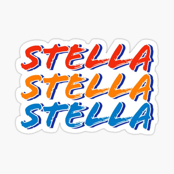 "Stella name" Sticker for Sale by ALAEEDDINEBHM | Redbubble