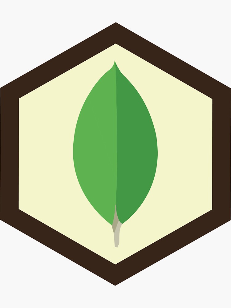 "Mongodb Sticker" Sticker for Sale by blakethedead | Redbubble