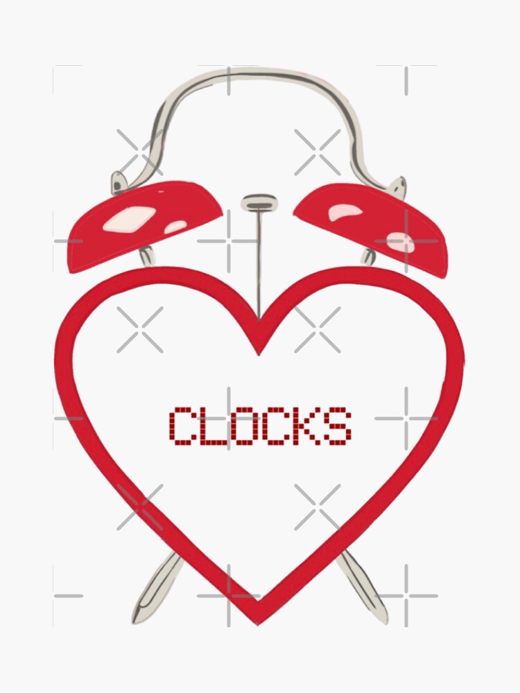 "Clocks Logo" Sticker for Sale by therealclocks | Redbubble