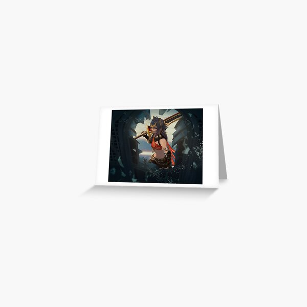 "Flame Mane Dehya Genshin Impact" Greeting Card for Sale by ...