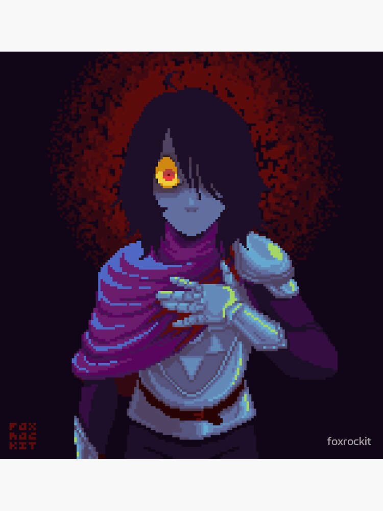 "VESSEL - kris dreemurr deltarune" Sticker for Sale by foxrockit ...