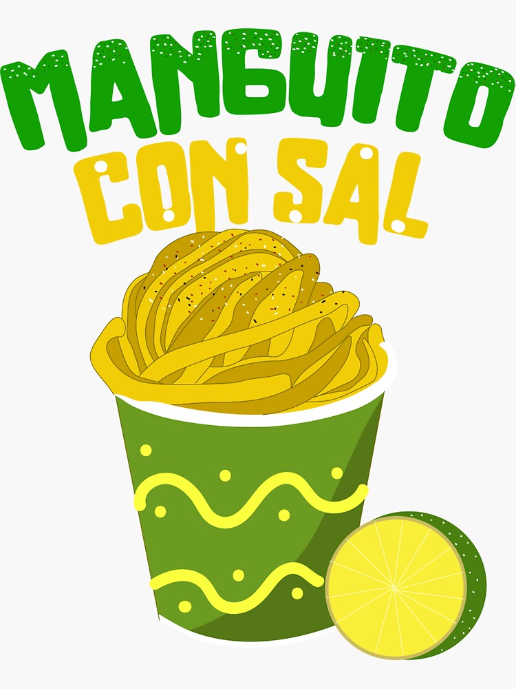 "BICHE MANGO" Sticker for Sale by MARIJULIGONZA | Redbubble