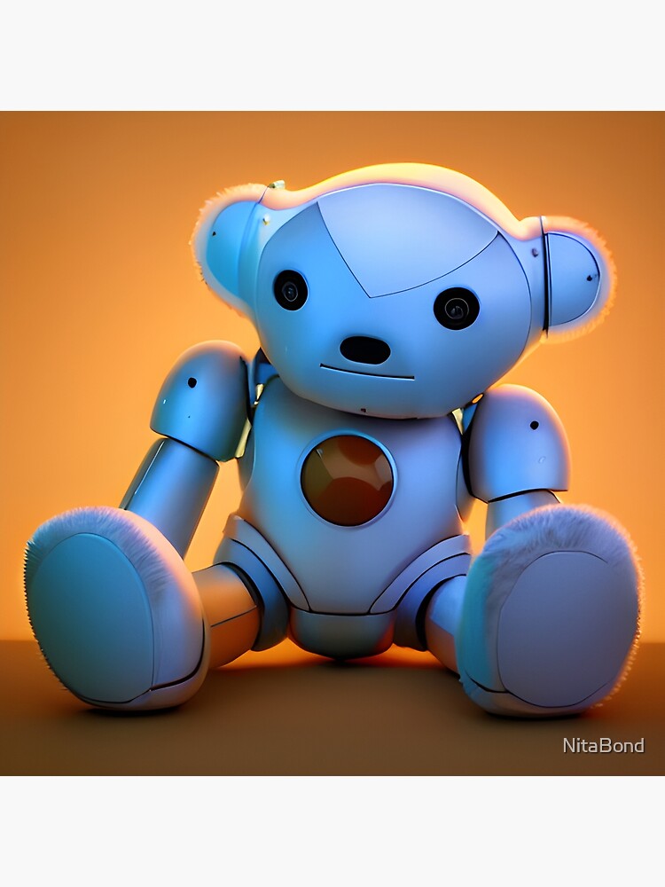"Robobear" Poster for Sale by NitaBond | Redbubble