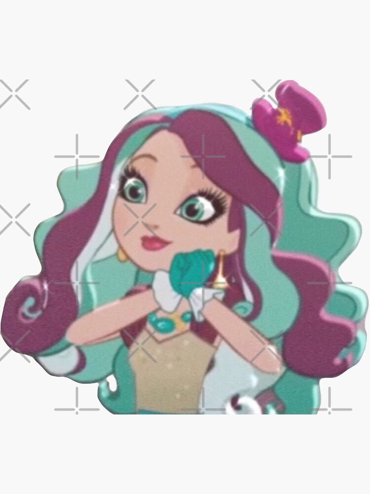 "Maddie" Sticker for Sale by PenguinCyborg | Redbubble