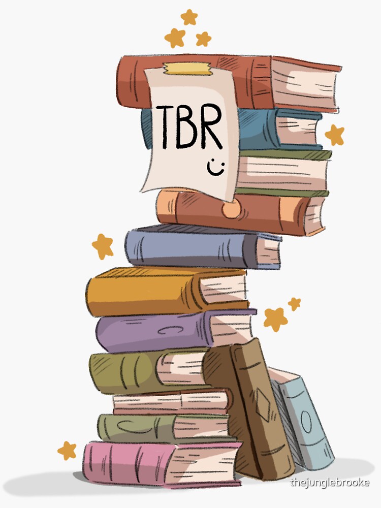 "To Be Read.. " Sticker for Sale by thejunglebrooke | Redbubble