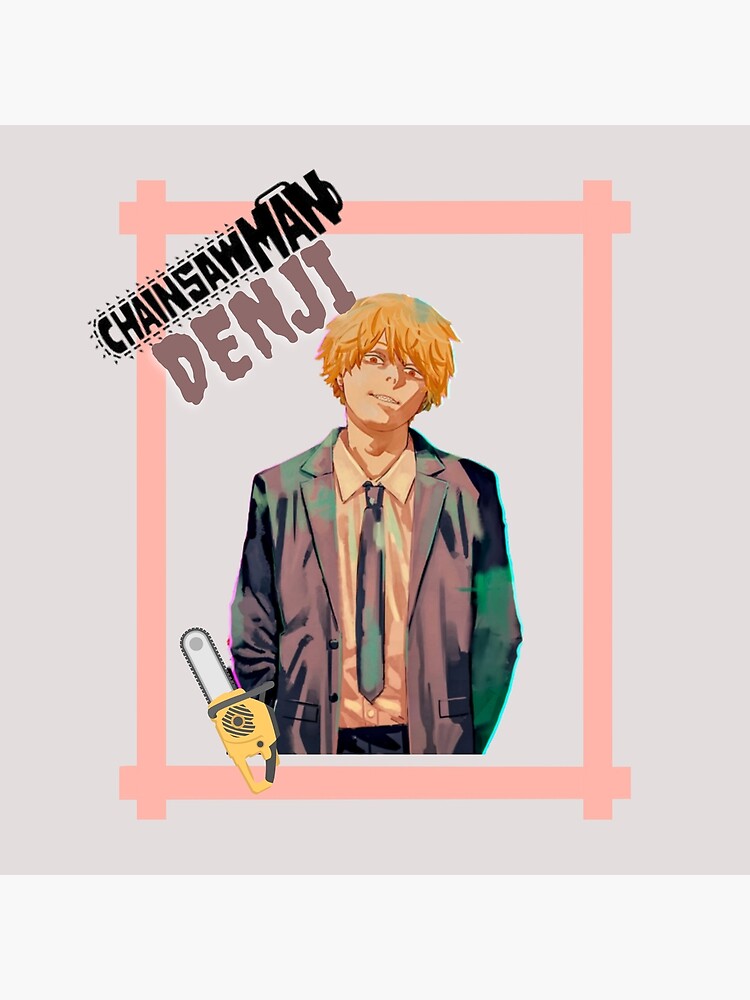 "chainsaw man Anime Denji" Poster for Sale by bluessky | Redbubble