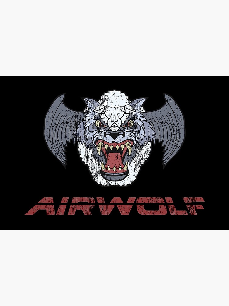 "Retro Airwolf Logo" Poster for Sale by Andrew-Treherne | Redbubble