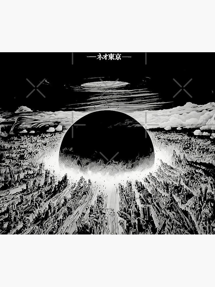 "Akira cyberpunk city explosion" Mouse Pad for Sale by Neromancer ...