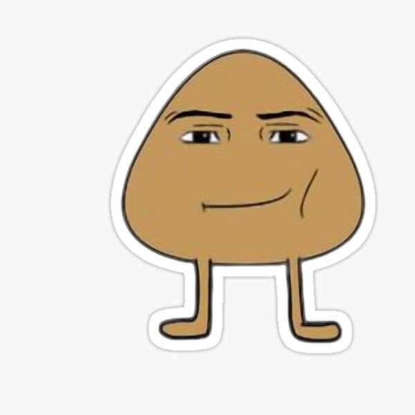 "Chad Pou" Sticker for Sale by Memes44 | Redbubble