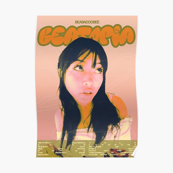 "Beabadoobee | Beatopia | Vintage Retro Wandkunst Musikalbum ...